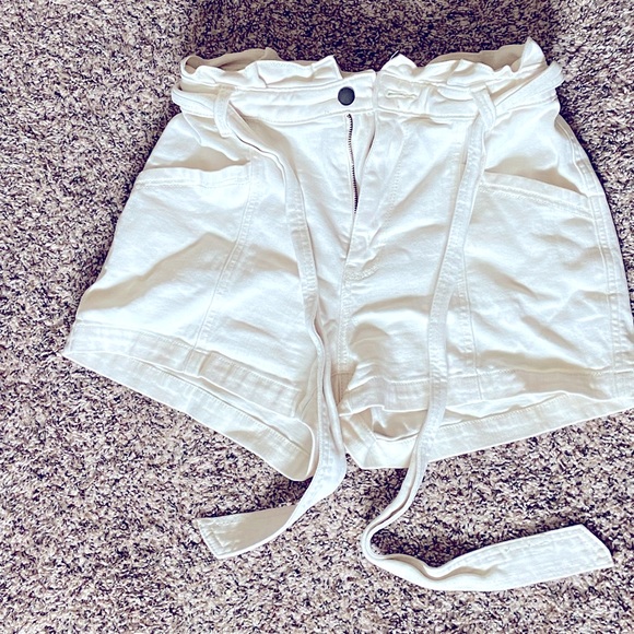 Universal Thread | Shorts | Universal Thread White Paper Bag Tie High ...